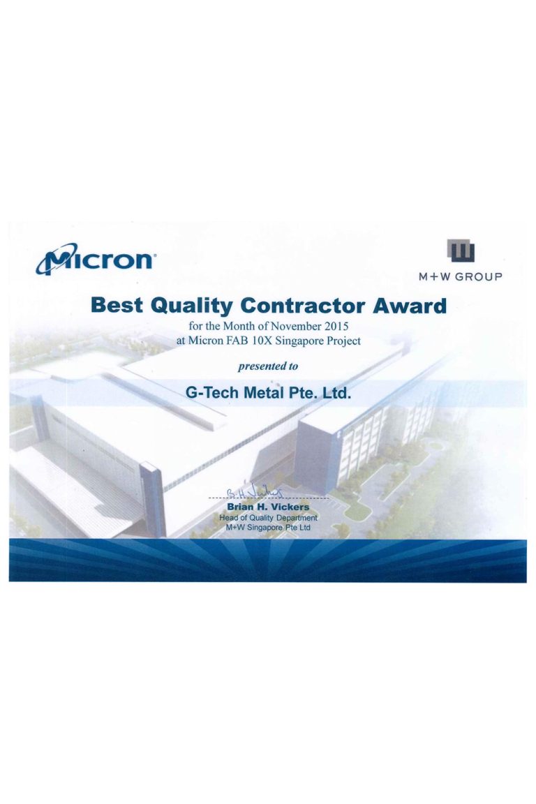 G-Tech Metal - G-Tech Metal Pte.Ltd